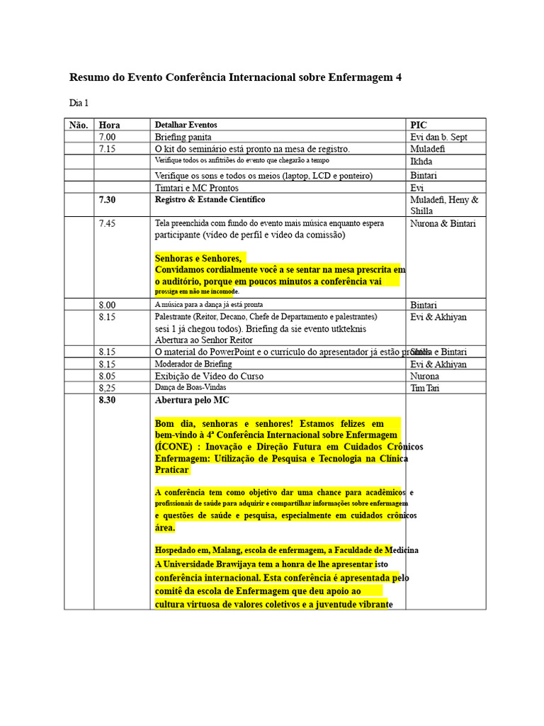 SCRIPT MC | PDF | Remédio | Ensino Superior