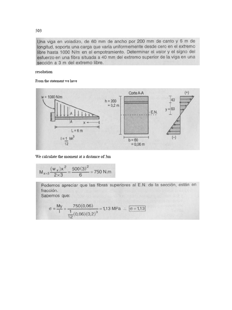 503-612 Problem Solving of Singer Mechanics of Materials | PDF