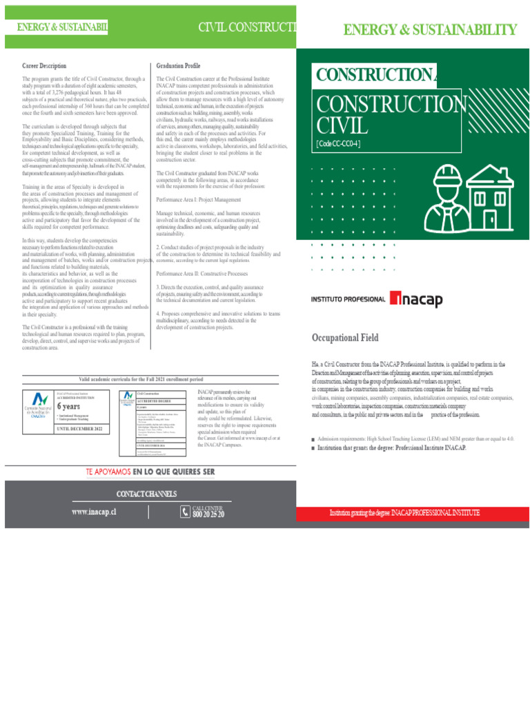 Civil Constructor Program Overview | PDF | Methodology | Project Management