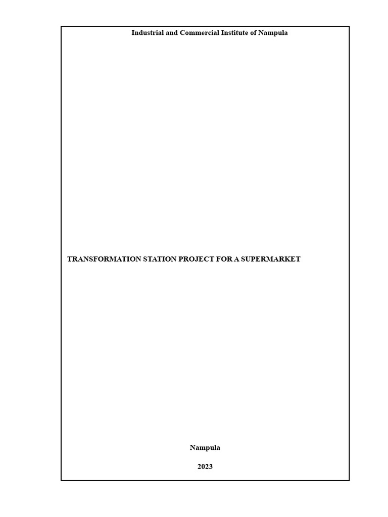 PT Project | PDF | Transformer | Insulator (Electricity)