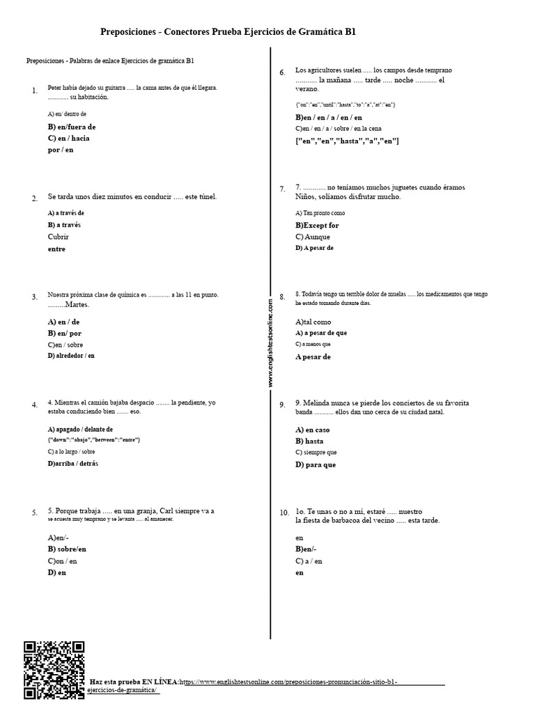 499_preposiciones-palabras de enlace-prueba-b1-ejercicios de gramática ...