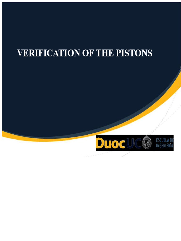 Piston and Rod Verification Guide | PDF | Piston | Bearing (Mechanical)