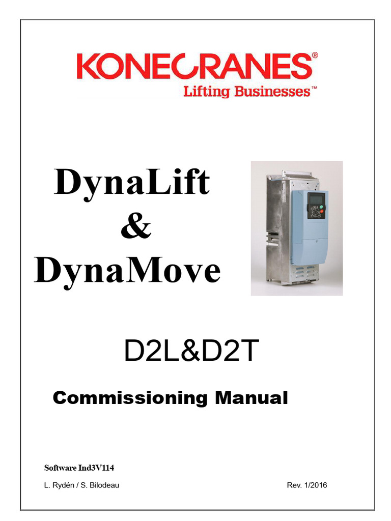 DynaLift & DynaMove Commissioning Guide | PDF | Power Inverter | Power ...