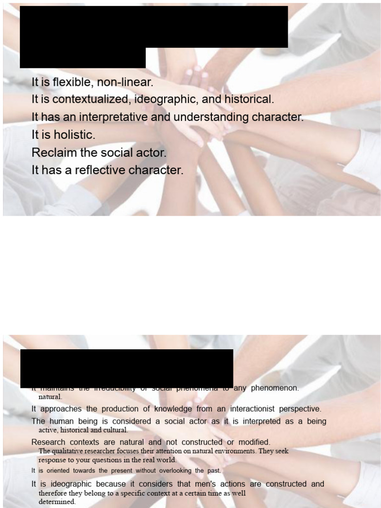 Characteristics of Emergent Design in Research | PDF
