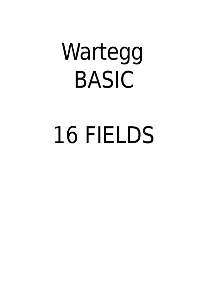 Wartegg 16 Fields Test Overview | PDF | Psychology | Drawing