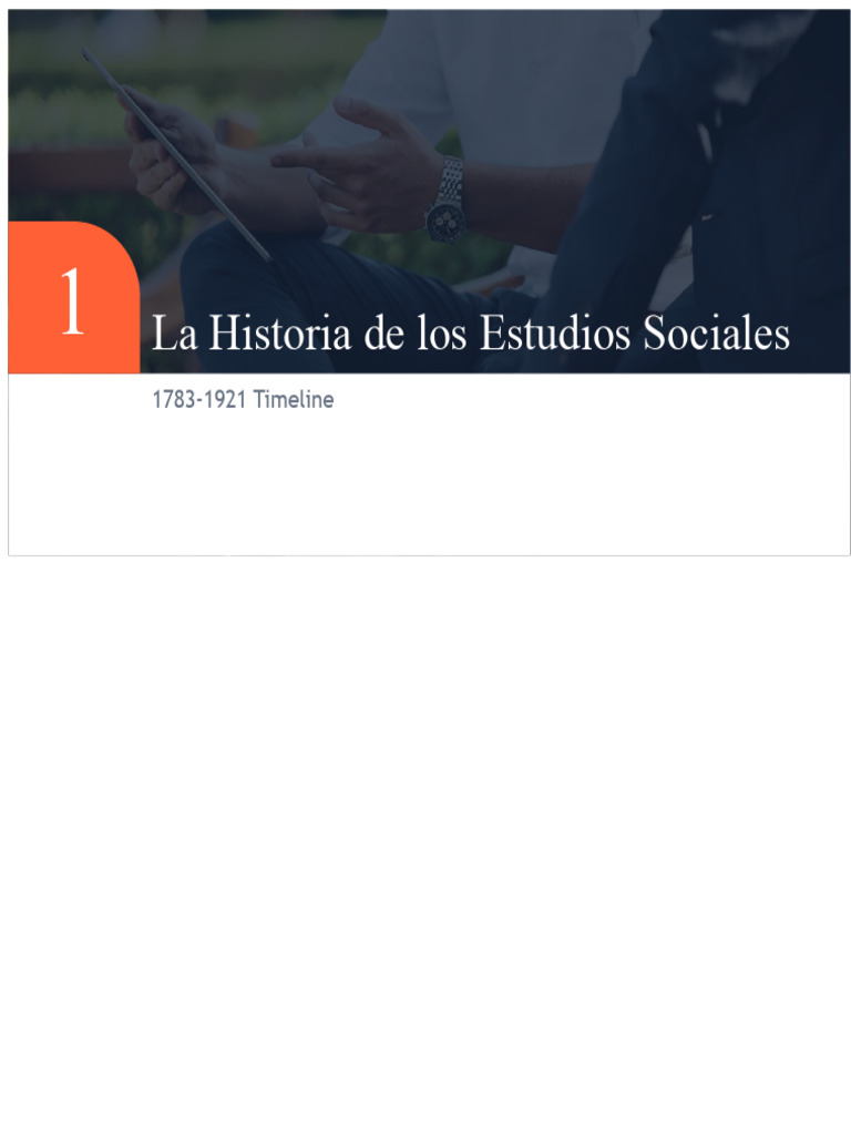 Historia de los Estudios Sociales | PDF