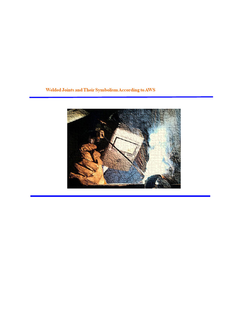 AWS Welding Symbols and Joint Types | PDF | Welding | Construction