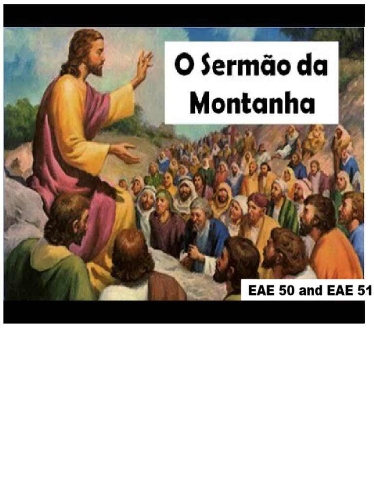 EAE 50 - Sermon on the Mount I.pptx | PDF | Sermon On The Mount | Humility