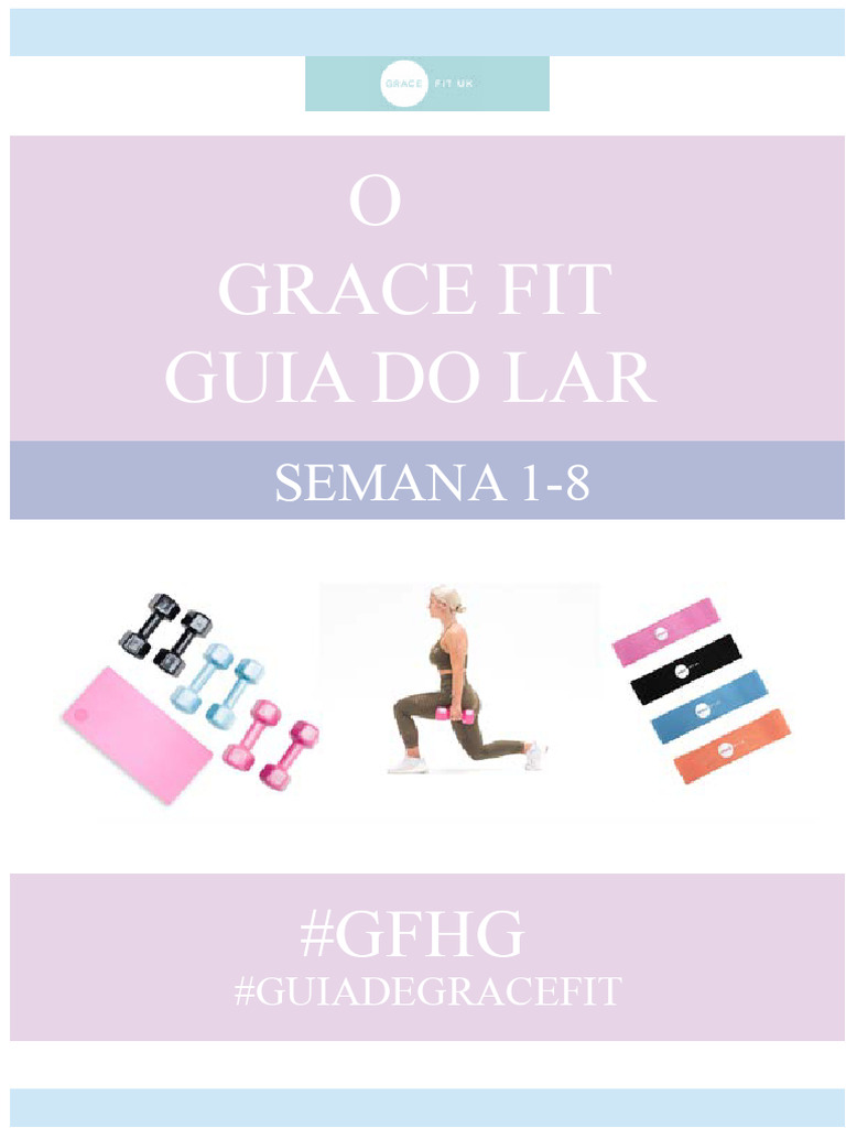Guia Grace Fit Home 1 | PDF | Treinamento de força