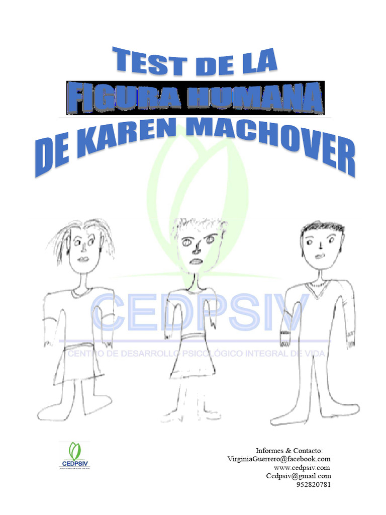 Manual do Teste da Figura Humana de Karen Machover | PDF | Desenho ...