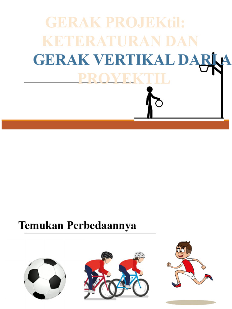 Gerak Proyektil: Dimensi dan Trajektori | PDF