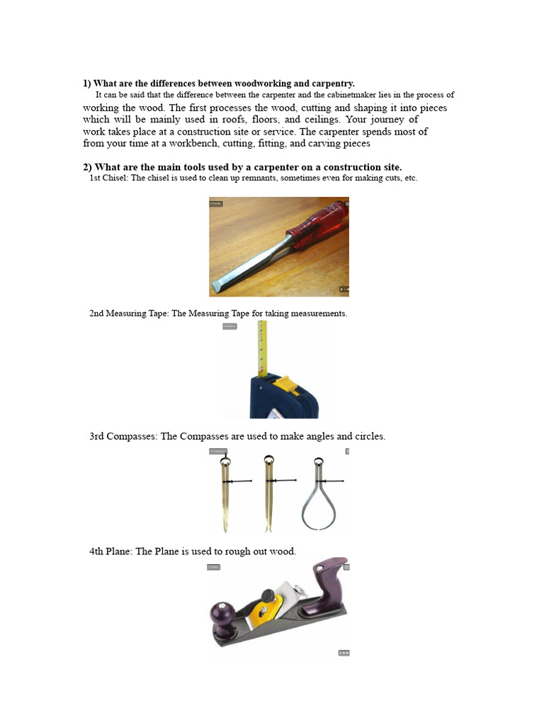 Woodworking vs Carpentry Explained | PDF | Carpentry | Door