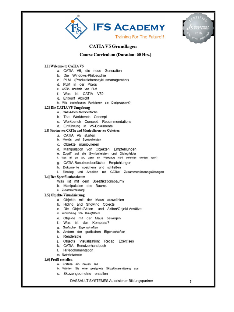 CATIA-V5-Grundlagen.pdf | PDF