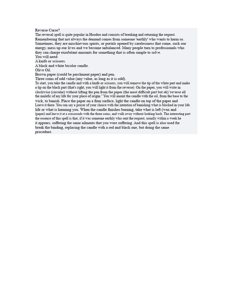 Reverse Spell | PDF