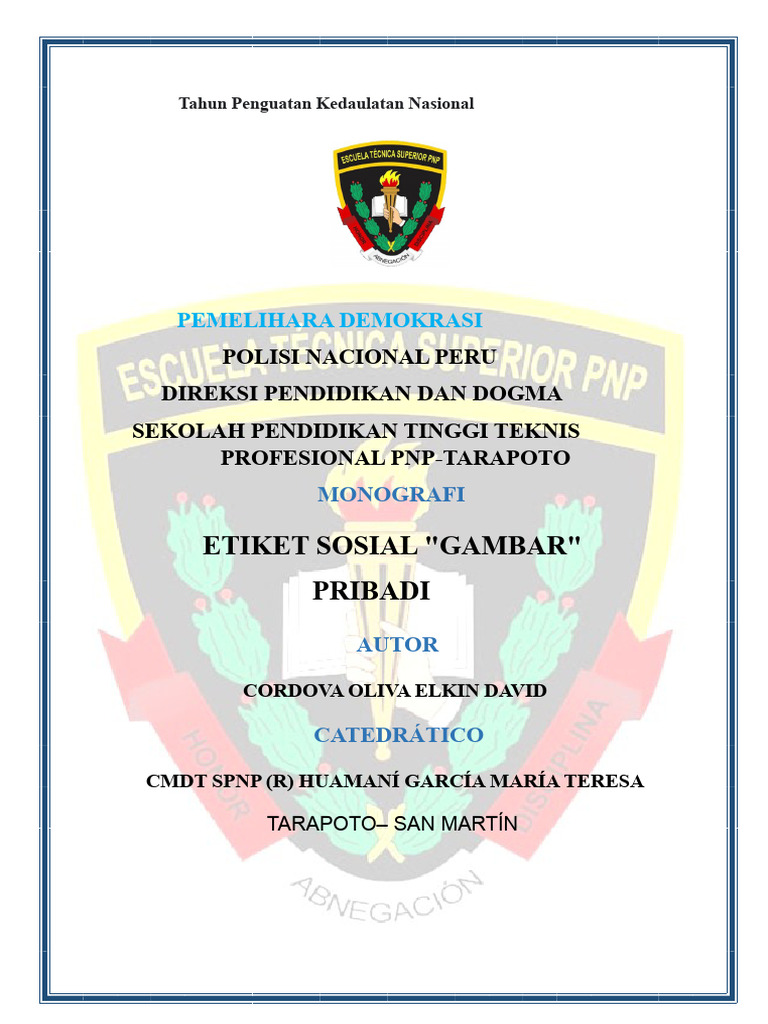 MONOGRAFI Gambar Pribadi | PDF