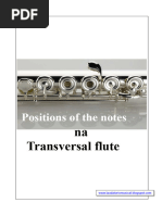 Beginner Flute Fingering Guide | PDF | Flute | Elementary Organology
