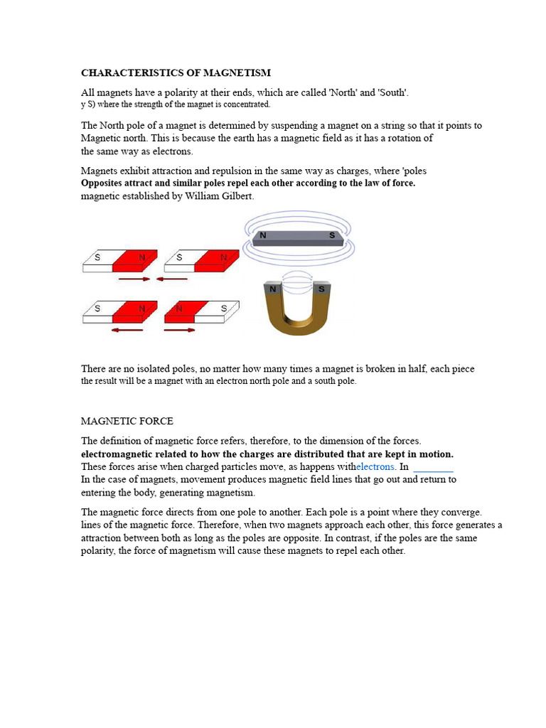 Understanding Magnetism and Magnetic Forces | PDF | Magnetic Field ...