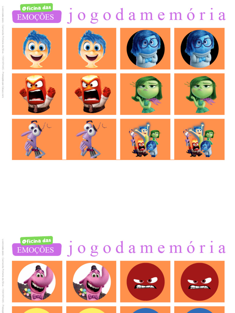 juego-de-la-memoria-de-las-emociones | PDF