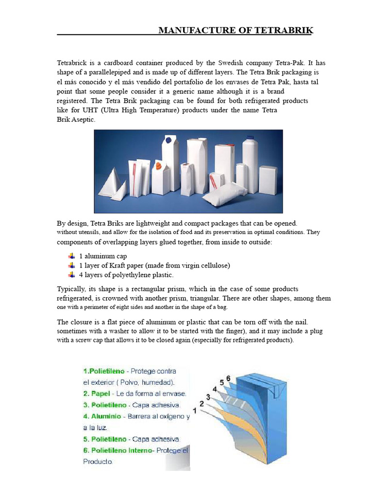 Tetra Pak Process | PDF | Printing