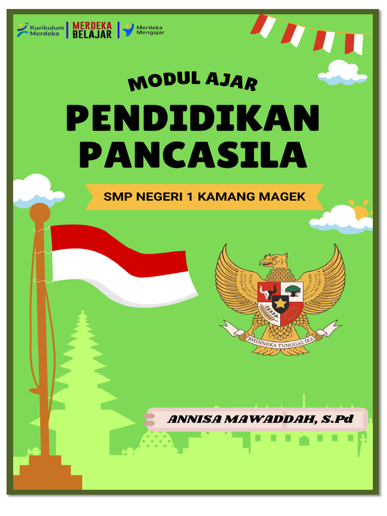 Modul PKN Kelas VII: Norma dan UUD 1945 | PDF
