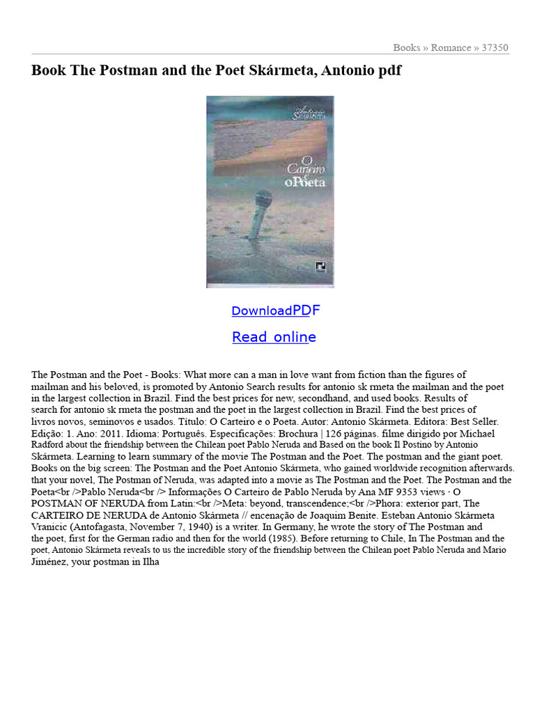 The Postman and the Poet | PDF