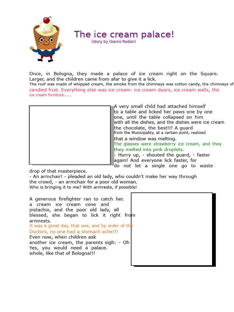 The Palace of Ice Cream | PDF