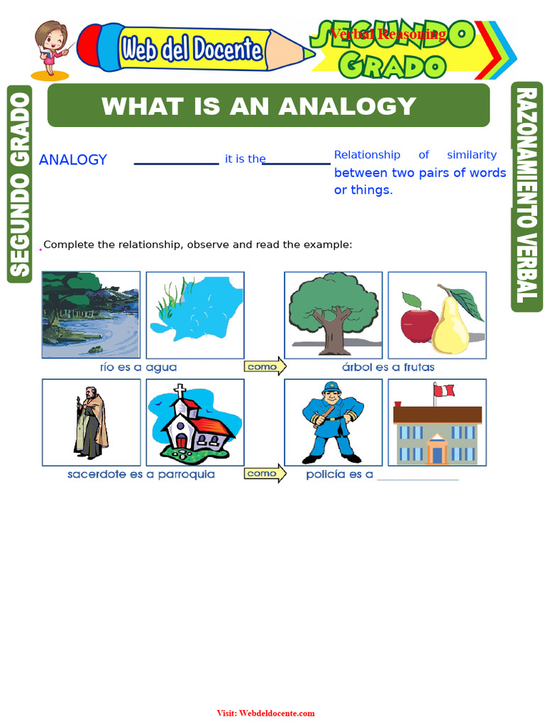 What is an analogy for second grade of primary school? | PDF ...