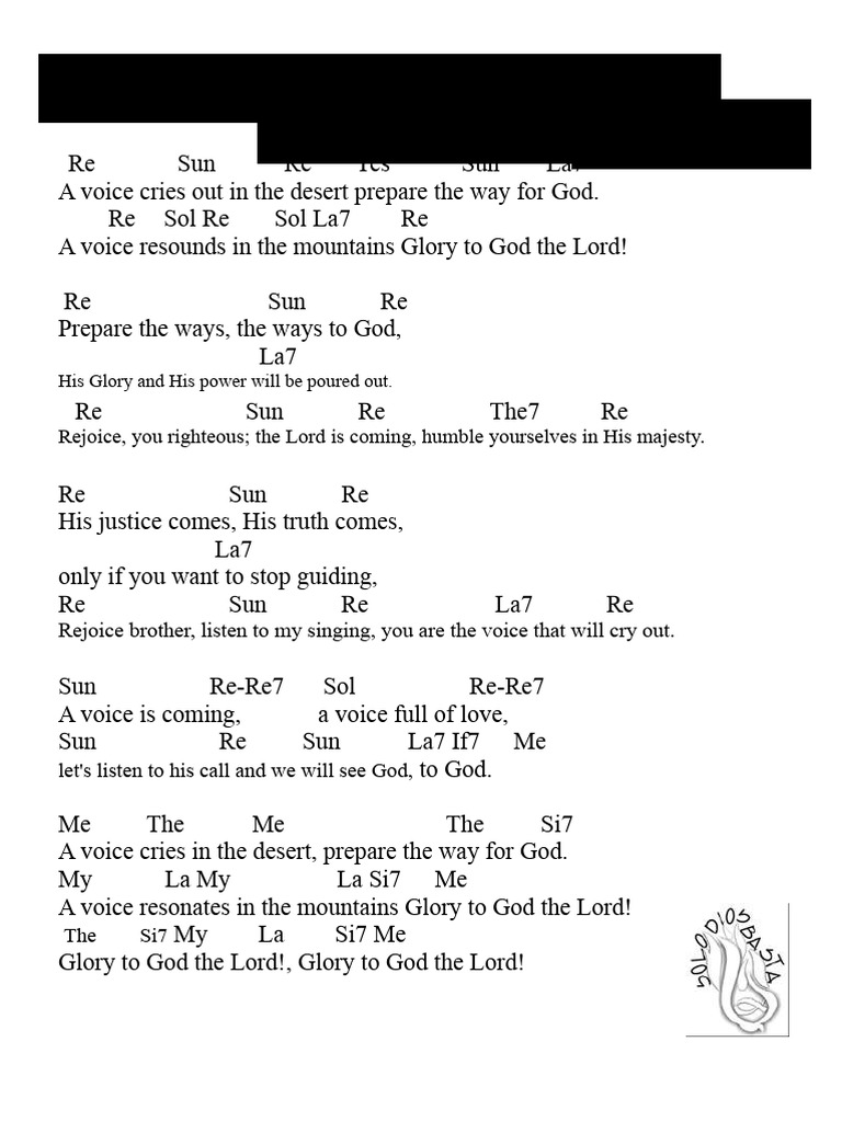 A Voice Cries in The Desert | PDF