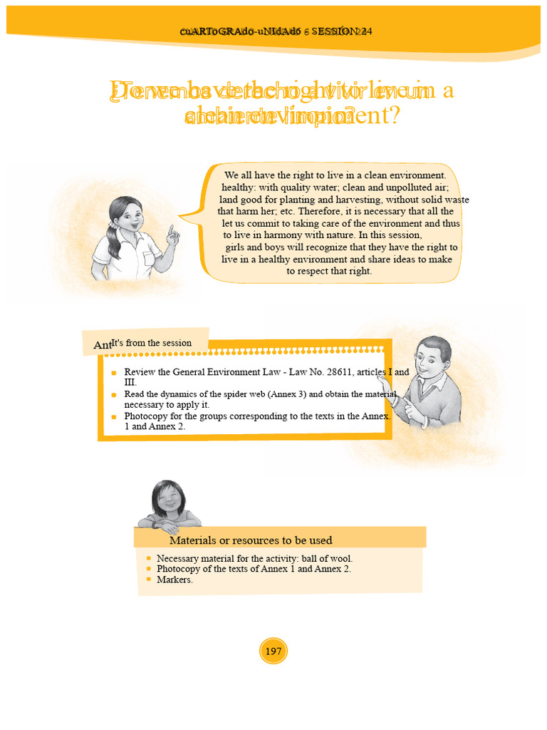 Right to a Healthy Environment Lesson | PDF | Environmental Protection