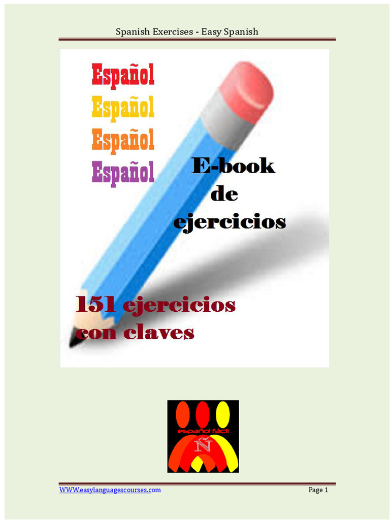 Spanish Language Exercises Collection | PDF | Bathroom