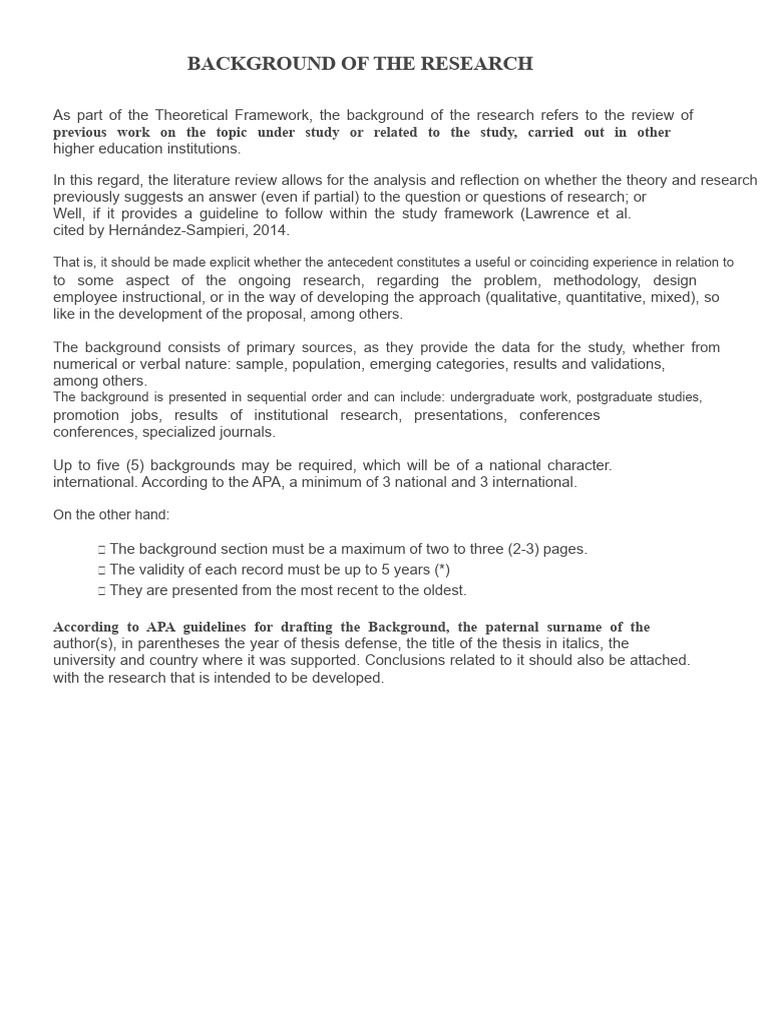 Background of the Research | PDF | Methodology | Educational Technology
