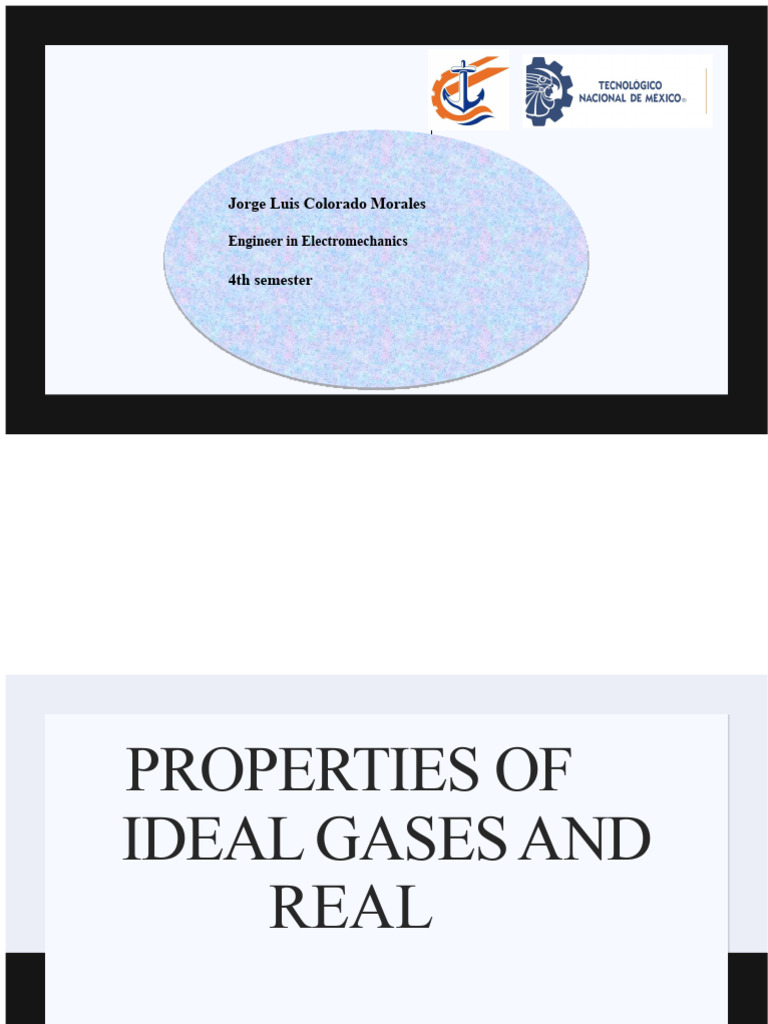 5.3-Properties of ideal and real gases | PDF | Atmosphere Of Earth | Gases