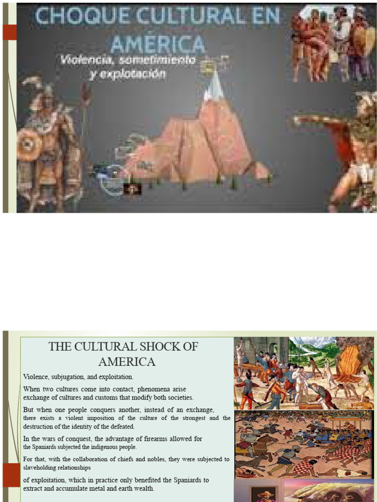 Cultural Shock: Impact of Spanish Conquest | PDF | Spanish Colonization ...