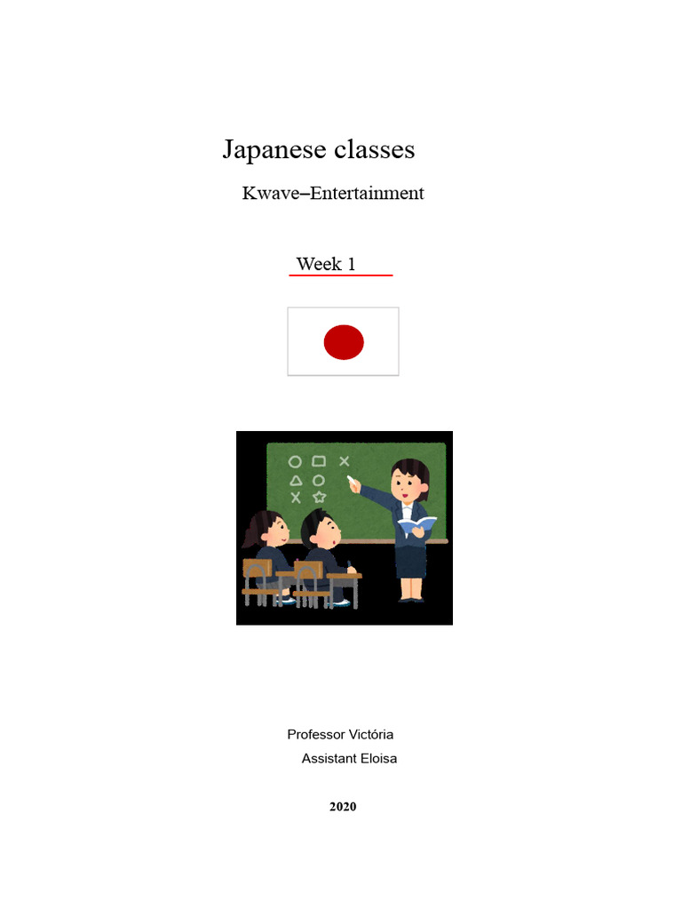 Japanese Classes - HIRAGANA | PDF | Japanese Language | Writing