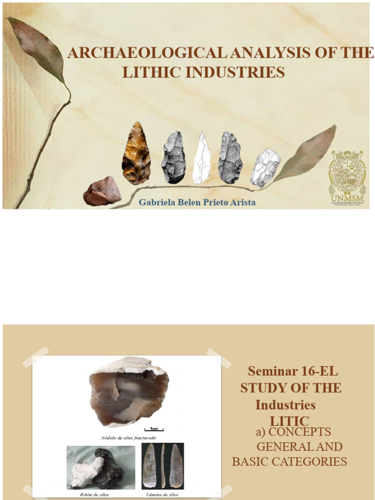 Archaeological Analysis of Lithic Industries | PDF | Stone Age