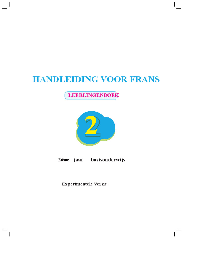 Frans SB P2 Boek | PDF