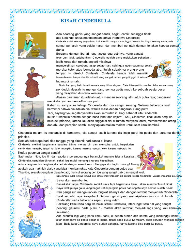 Dongeng Cinderella | PDF