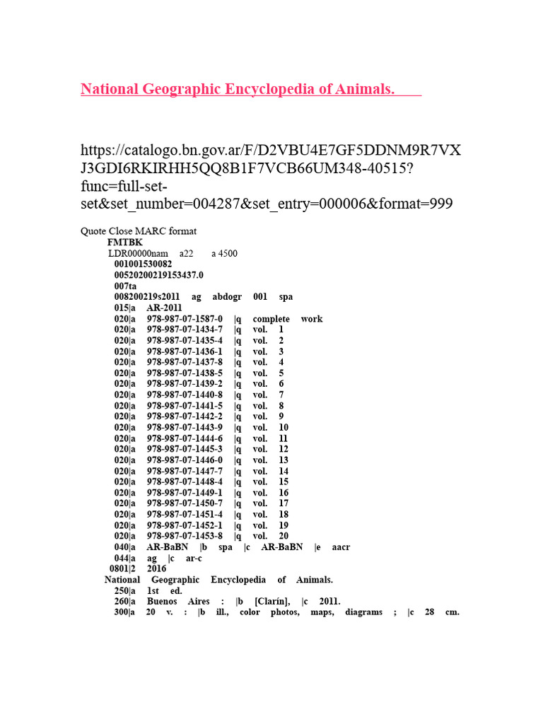 Encyclopedia of Animals | PDF | Taxonomy (Biology) | Biological ...
