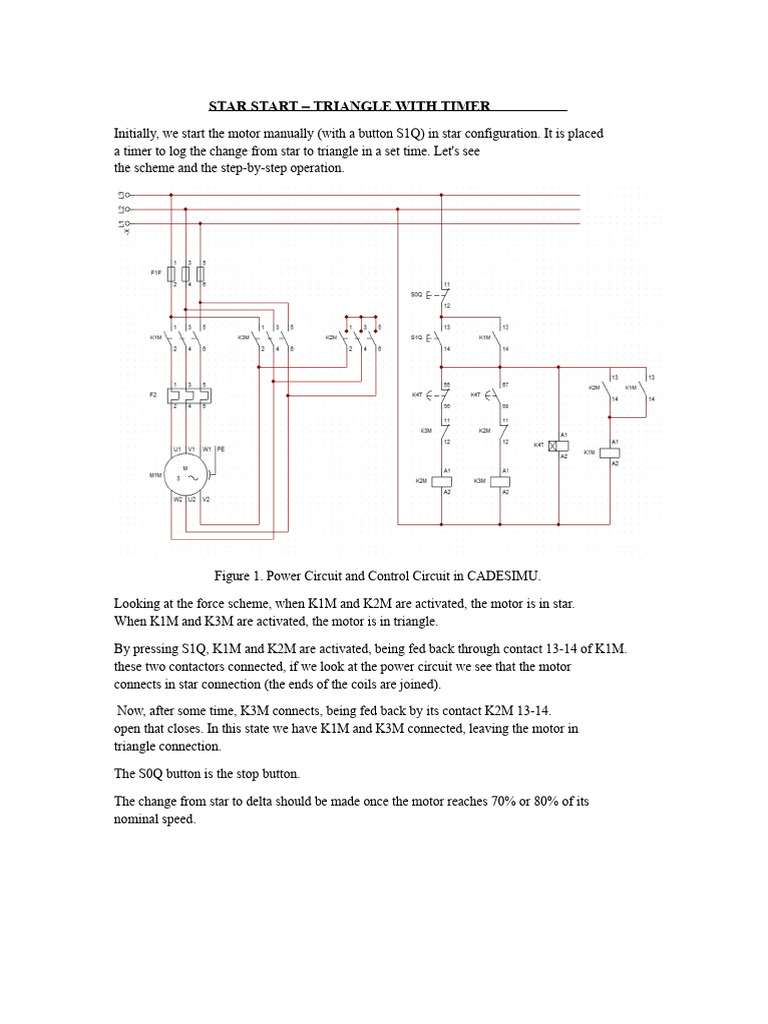 EXPLANATION OF STAR - DELTA CIRCUITS | PDF