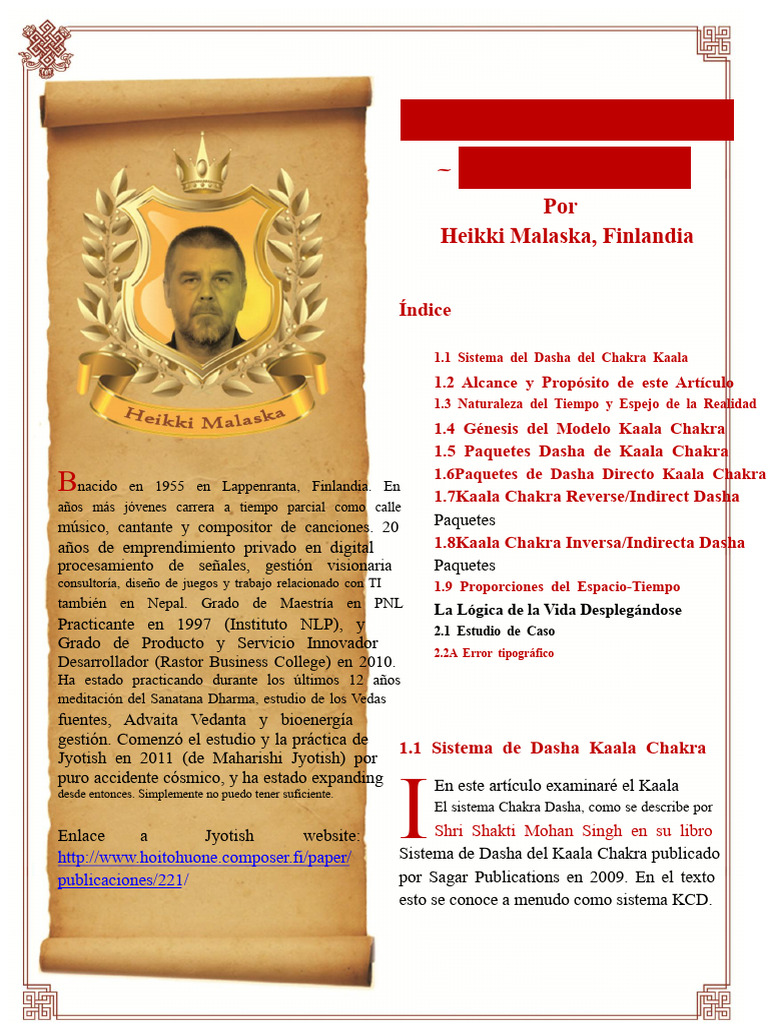 Sistema Dasa Kalachakra | PDF | Zodíaco | Hora