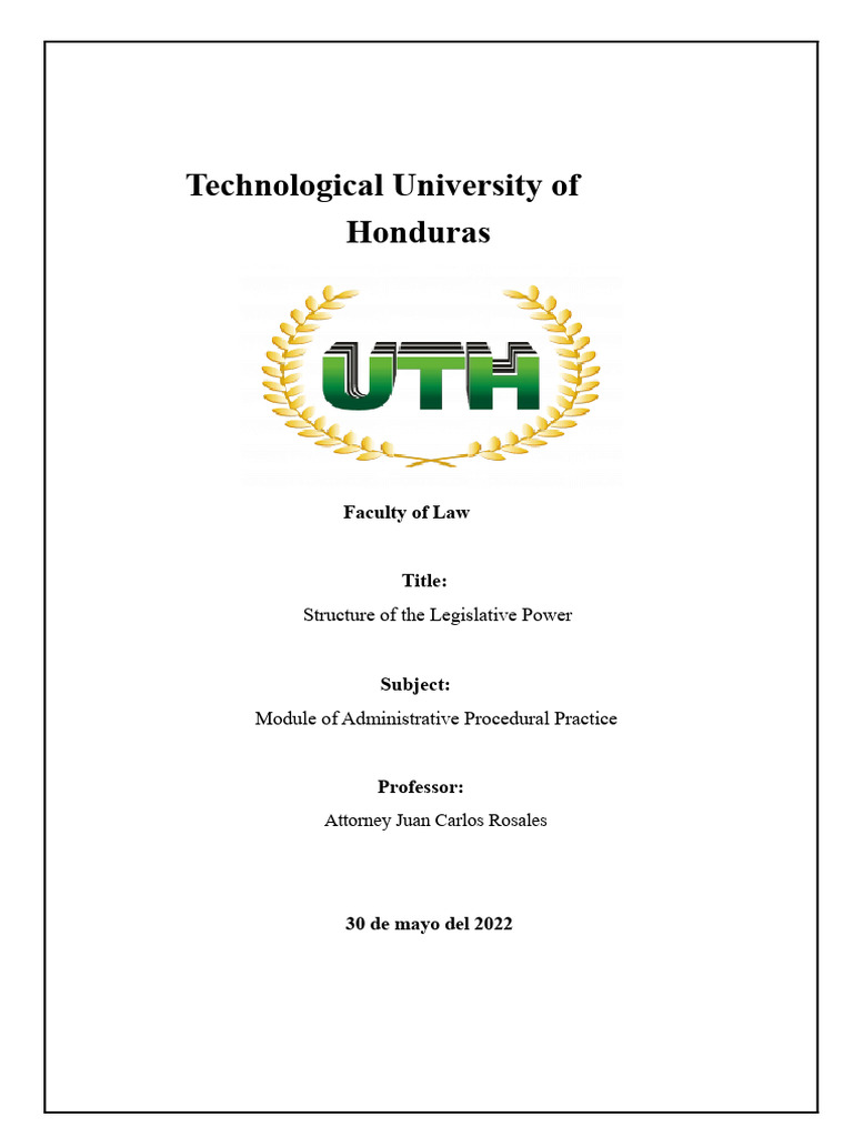 Structure of the National Congress | PDF | Communication | Government
