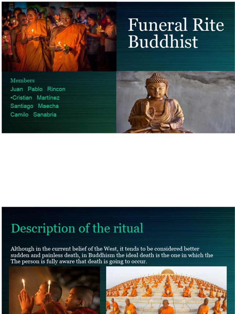 Buddhist Funeral Rites Explained | PDF | Funeral | Rituals