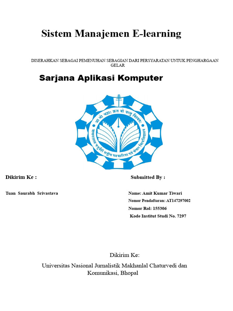 Sistem Manajemen E-Learning Efisien | PDF