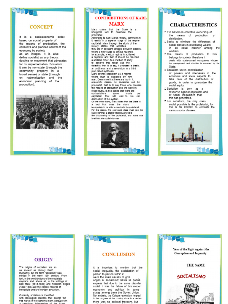 TRIPTYCH - SOCIALISM | PDF | Socialism | Karl Marx