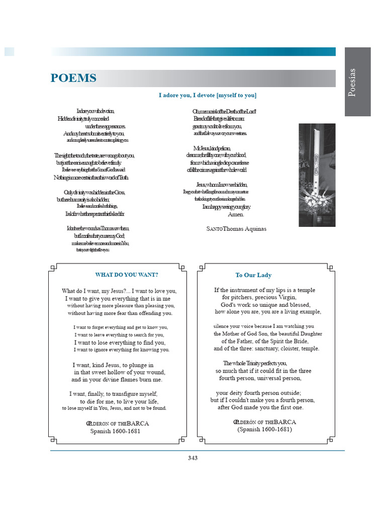 POEMS - To The Virgin Mary PDF | PDF | Mary, Mother Of Jesus ...
