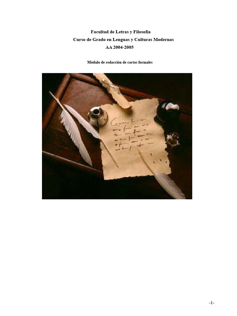 EJERCICIO DE REDACCIÓN DE CARTAS FORMAL - 4ta reunión (1) | PDF