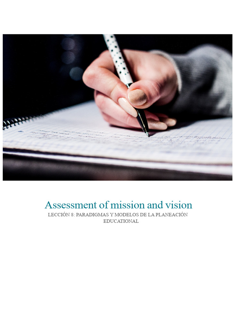 School Mission and Vision Evaluation Guide | PDF