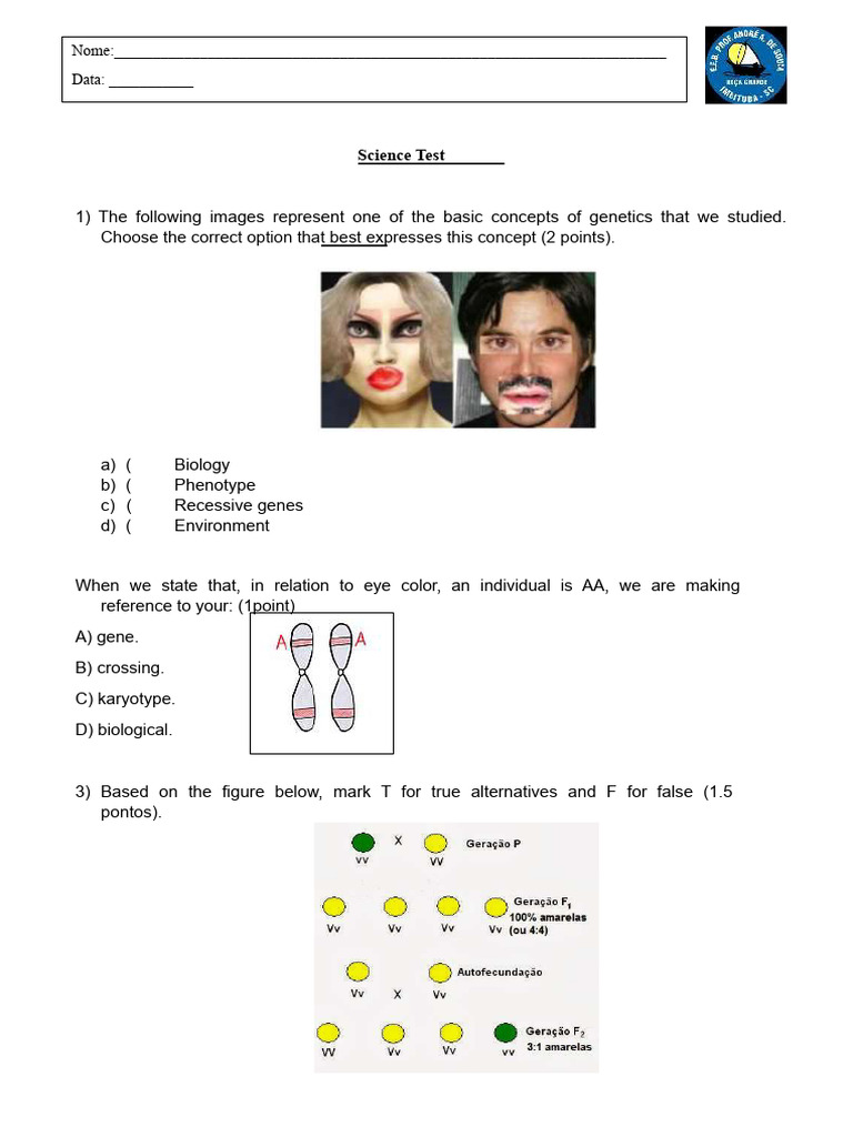 Adaptation - Genetic Testing and Biotechnology 9th Grade Sciences | PDF