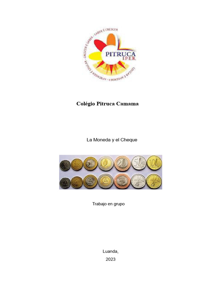 La Moneda y El Crédito - ECONOMÍA (En Angola) | PDF | Moneda | Sector ...