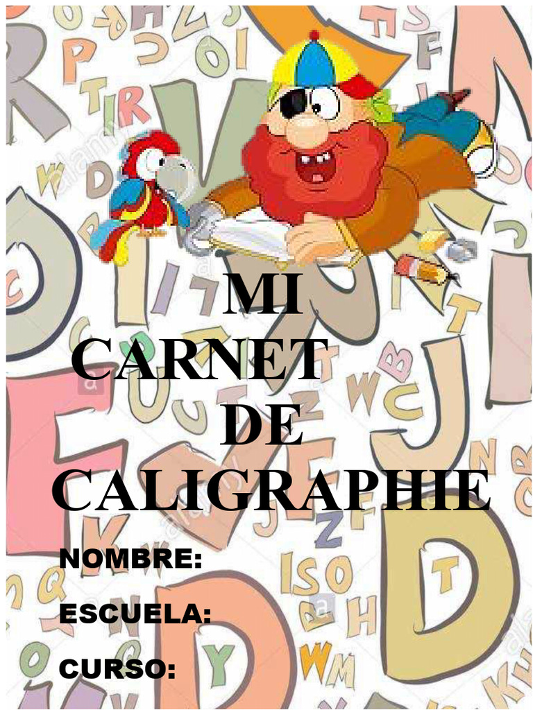 Mon Cahier de Calligraphie | PDF